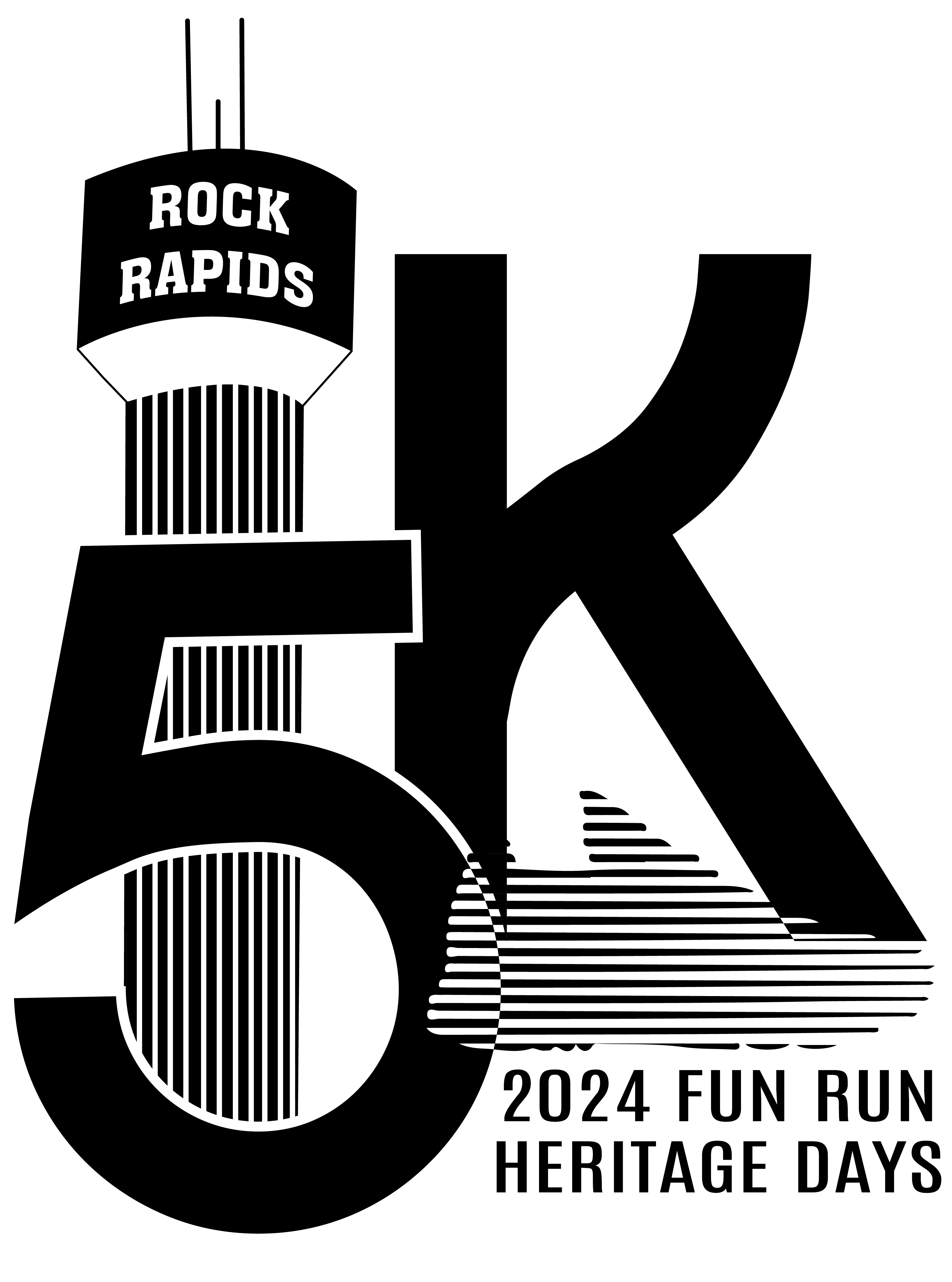 Road Race 2024 Logo – Rock Rapids